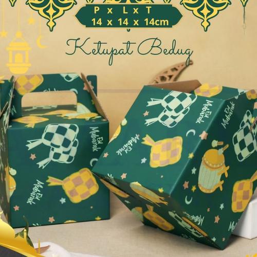 Jual Box Lebaran 2 toples 500gr Box Lebaran Cookies Dus Kue Lebaran ...
