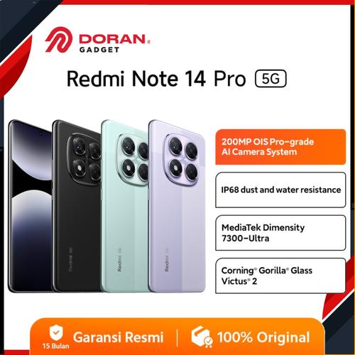 Promo Xiaomi Redmi Note 14 Pro 5G | 200MP AI OIS Camera | MediaTek ...