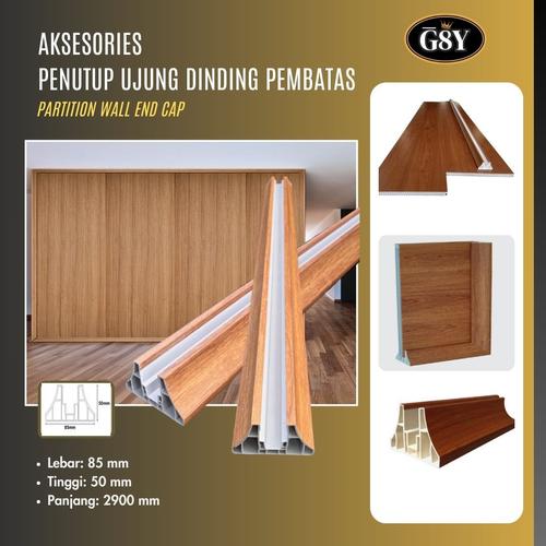 Promo AKSESORIS PENUTUP UJUNG DINDING PEMBATAS / SIKU SUDUT PVC SEKAT ...