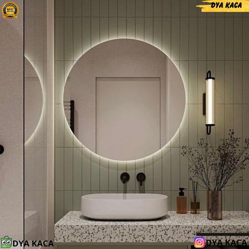 Jual Cermin Kamar Mandi, Cermin kamar, Bulat LED D30 & D40 - Warm White ...