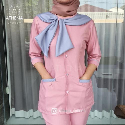 Jual [ New ] Baju Seragam Suster/Seragam Nanny/ Seragam Art/ Seragam ...