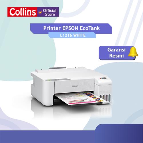 Promo Printer Epson EcoTank L1216 White New Original Cicil 0% 3x ...