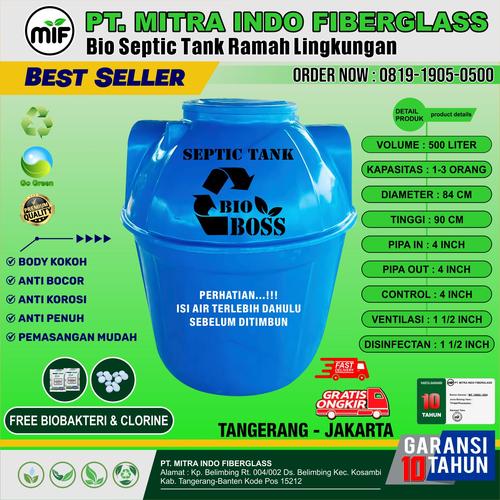 Jual Septitank BIOBOSS 500 Liter - Kab. Tangerang - PT.Mitra Indo ...