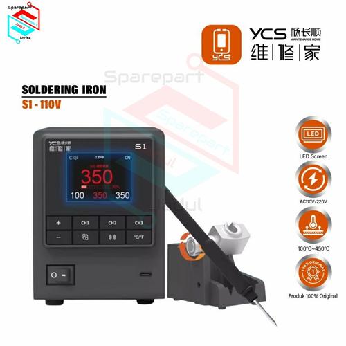 Jual YCS Soldering Iron S1 - Solder Station YCS 110W 110V - Kota ...