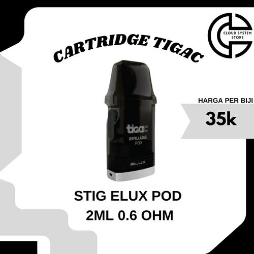 Jual CARTRIDGE TIGAC STIG ELUX POD 2ML AUTHENTIC BY TIGAC - Jakarta ...