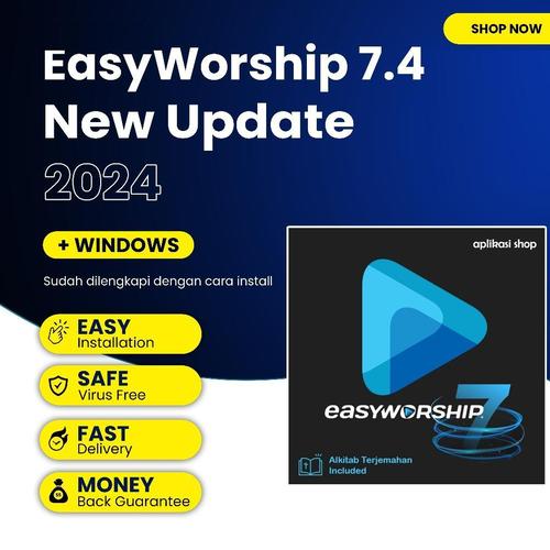 Jual EasyWorship 7 Update Terbaru Software Gereja Easy Worship Alkitab ...