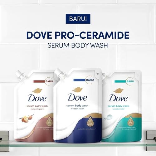 Jual DOVE Serum Body Wash Pro Ceramide 800 400 ml Pampering Care Shea ...