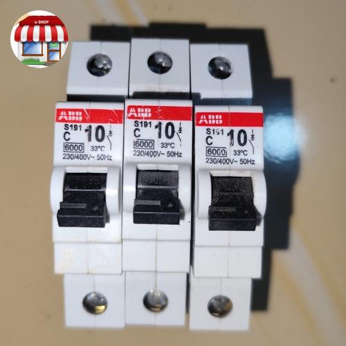 Jual MCB ABB S191 C10 6000 Bekas - Jakarta Utara - Shop-GM | Tokopedia