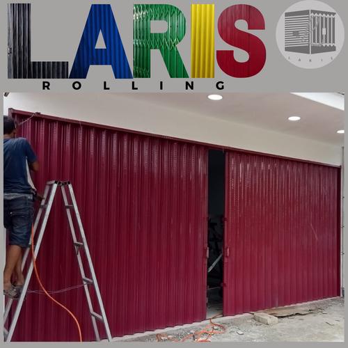 Jual Folding gate pintu besi pintu toko pintu ruko rolling door warung ...