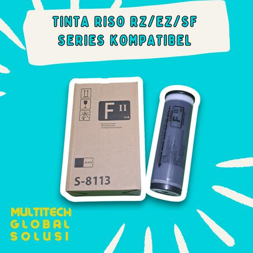 Jual Tinta Riso Black type FII Kompatibel - Kota Semarang - multitech global solusi | Tokopedia