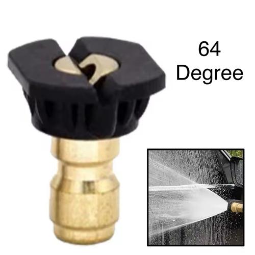Jual Black 64 Degree Hole Nozel Semprotan Cuci Mobil Nozzle Spray Tip ...