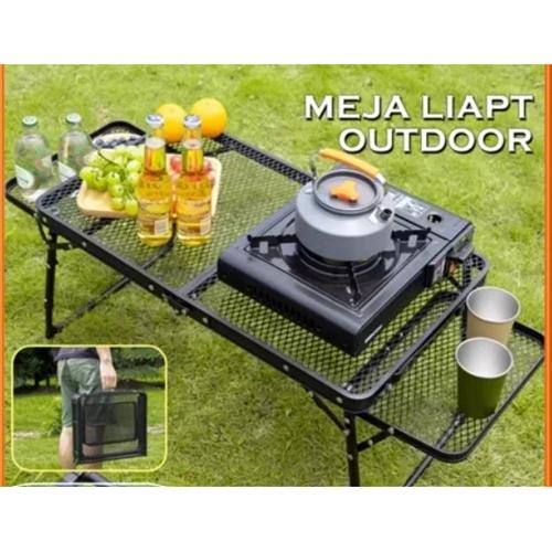 Jual Meja lipat Grid Meja Camping Aluminum dengan Panel Sayap Meja ...