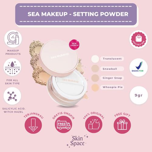 Jual SEA MAKEUP Acne Care Micro Setting Powder [ORIGINAL 100% ...
