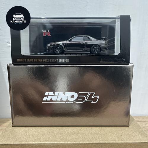 Jual INNO64 NISSAN SKYLINE GT-R R34 NISMO R TUNE BLACK CHROME - Kab ...