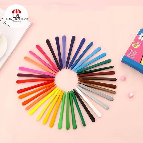 Jual HAN HAN SHOP Crayon Anak Hands Clean Crayon Triangular Krayon Anti ...