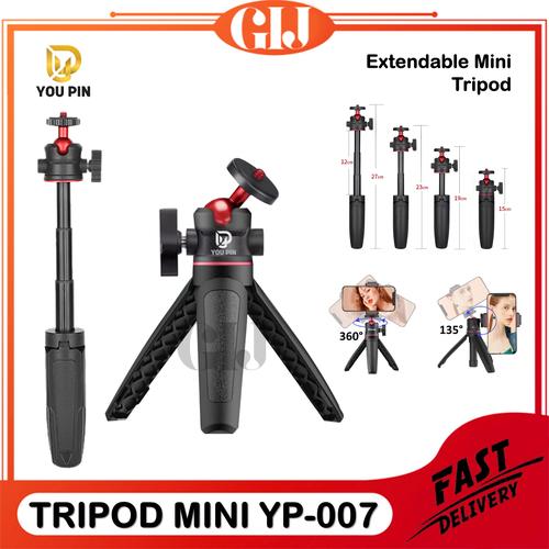 Promo ULANZI MT-08 Mini Extension Pole Tripod Mirrorless Camera ...