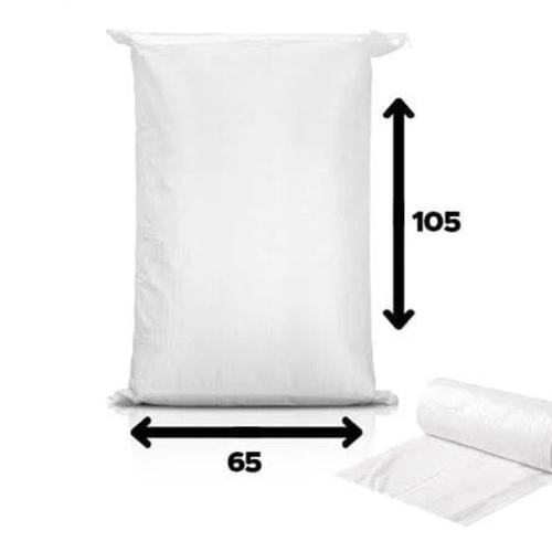 Jual KARUNG PLASTIK PUTIH BARU UKURAN 65 X 105 CM D800 TEBAL BARU BISA ...