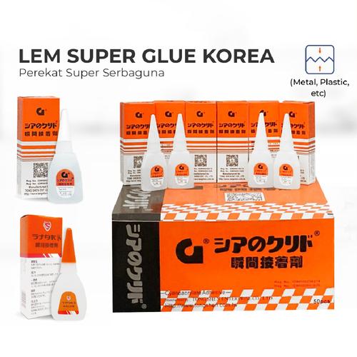 Promo LEM POWER GLUE KOREA G PEREKAT SUPER REKAT SERBAGUNA MULTIFUNGSI ...