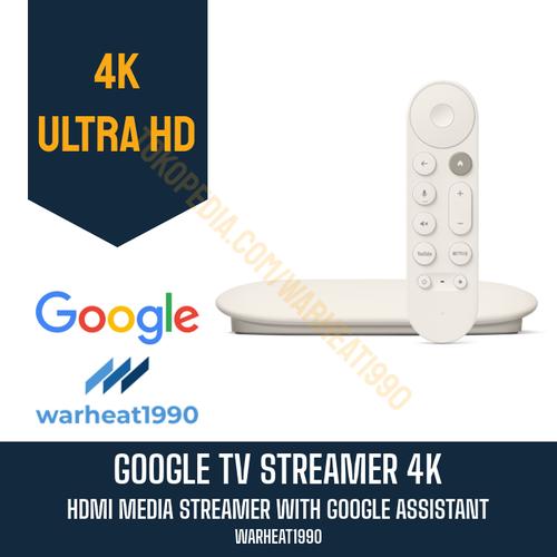 Jual Google TV Streamer 4K ULTRA HD Voice Remote Android TV ORIGINAL ...