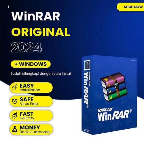 Jual WinRAR Original Full Version Untuk Komputer Laptop PC WINDOWS OS ...