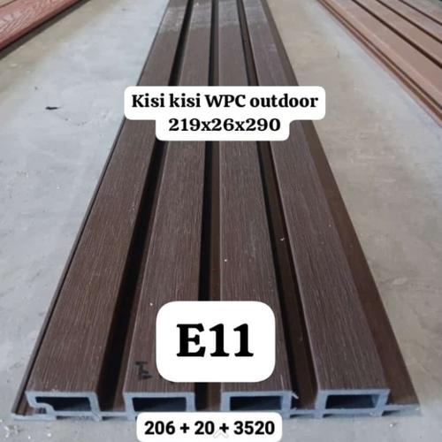 Jual wpc outdoor dinding WPC pagar wallpanel pagar kisi kisi luar - E ...