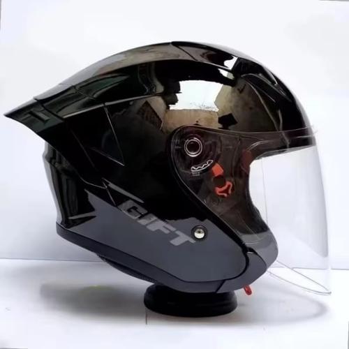 Jual Helm Pria Gift Sargon Original (Kaca Clear) - Helm Half Face Pria ...