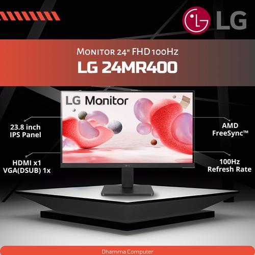 Jual Monitor LG 24" Inch 24MR400-B FHD IPS HDMI Borderless AMD FreeSync ...