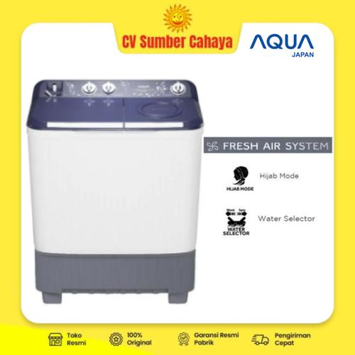 Jual AQUA Mesin Cuci 2 Tabung 9 Kg QW 9030HT Twin Tube 9030 HT - Kota ...