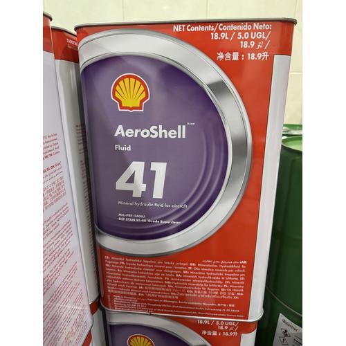 Jual AeroShell Fluid 41 Mineral Hydaulic Fluid for Aircraft - 18.9L ...