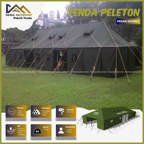 Jual Tenda peleton TNI Barak Militer 6M x 14M | Pengungsi | Bantuan ...