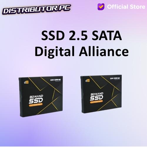 Promo SSD Digital Alliance 128GB/256GB/512GB/1TB Solid State Drive DA 512GB 2.5 SATA III 3D NAND ...