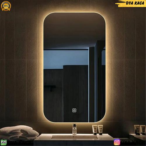 Jual CERMIN DINDING / CERMIN WASTAFEL / CERMIN KAMAR MANDI KOTAK LED ...