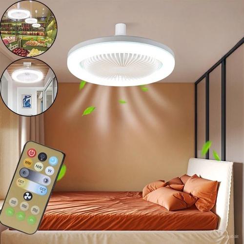 Jual Kipas LED Multifungsi 30W dengan Lampu Plafon & 3 Mode Pencahayaan ...