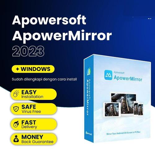 Jual Apowersoft ApowerMirror - Mirror Handphone to PC in Real Time | Download Software Aplikasi ...