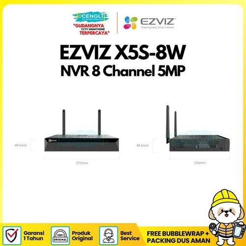 Jual NVR Ezviz Wireless 8 Channel by Hikvision NVR X5C-8CH - NVR HIKV ...