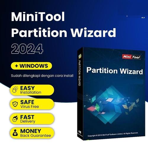 Jual MiniTool Partition Wizard Pro 12 Full Version Untuk Komputer ...