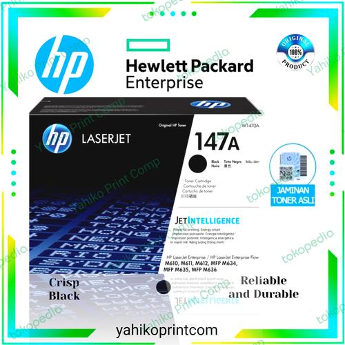 Jual HP 147A Black Original Laserjet Toner Cartridge W1470A - Jakarta ...