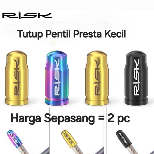 Jual Risk Titanium Tutup Pentil Presta Penti Kecil Sepeda Roadbike MTB - Gold - Kab. Bekasi ...