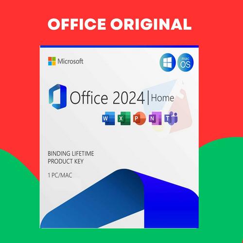 Jual Microsoft Office Home 2024 Original License Key Bind Lifetime Mac ...