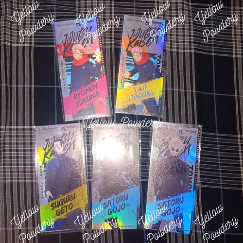 Promo JUJUTSU KAISEN X TOMORO COFFEE LIMITED EDITION CARD SATORU GOJO ...