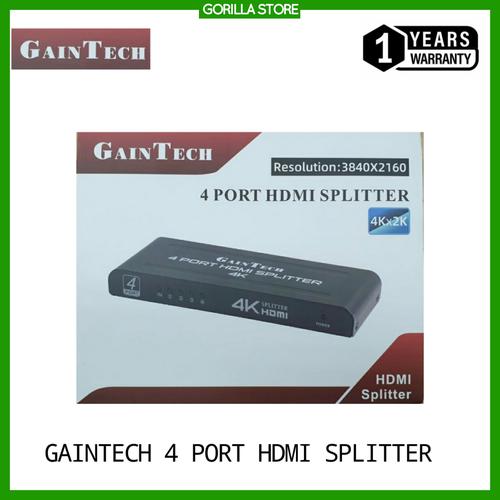 Jual GAINTECH HDMI SPLITTER 4 PORT - Jakarta Pusat - GORILLA STORE ID ...