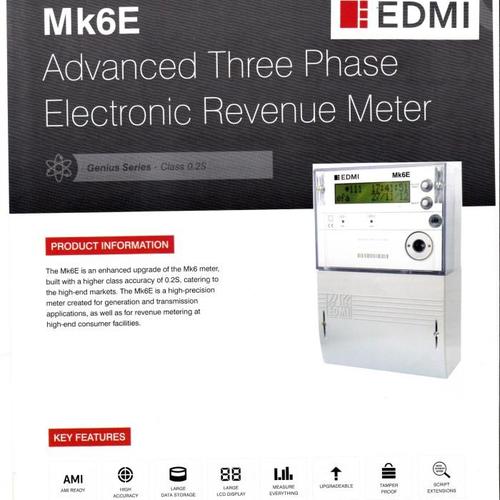 Jual kWh meter 3Phase Class 0,2 EDMI MK6e 5(10)A - Non Genius - Jakarta ...