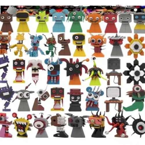 Jual Sprunki Building Blocks Sprunki Toys Incredibox Sprunki Game Bloc ...