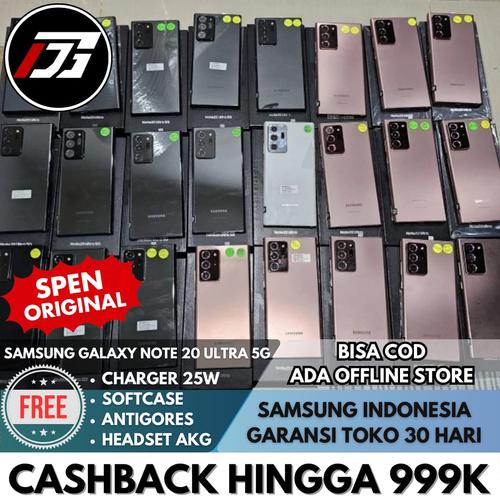 Jual Samsung Note 20 Ultra 512GB 256GB 128GB Second Fullset Sein Resmi ...
