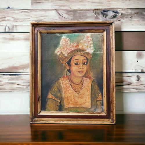 Jual Lukisan Portrait Penari Bali - Jakarta Selatan - vintageonlineshop ...