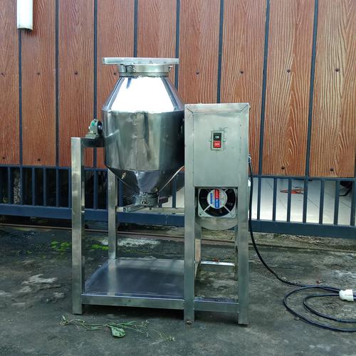 Jual mesin mixer pengaduk campur bubuk powder tepung mesin double cone ...