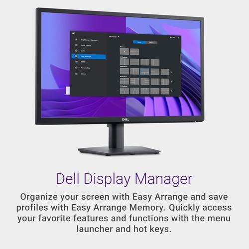 Promo Dell E2425H E2425HS E2725H E2725HS - FHD VA DP D-Sub Professional ...