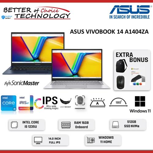 Jual ASUS VIVOBOOK 14 A1404za Intel I3 1215u Ram 16gb 14.0 Ips Windows ...