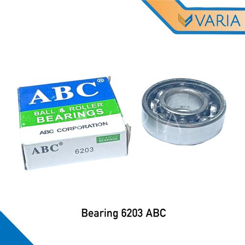 Jual Bearing 6203 ABC 17 x 40 x 12 mm Laher Polos Tanpa Tutup - Kota ...