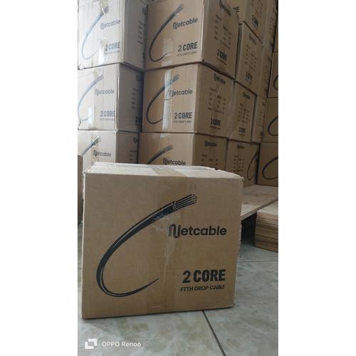 Jual Kabel dropcore 2 core Dropwire drop wire 2core fiber optik 1000 ...